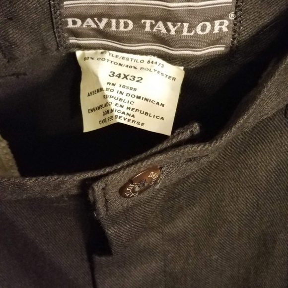 David Taylor | Pants | David Taylor Estilo Mens Gray Dress Pants | Poshmark